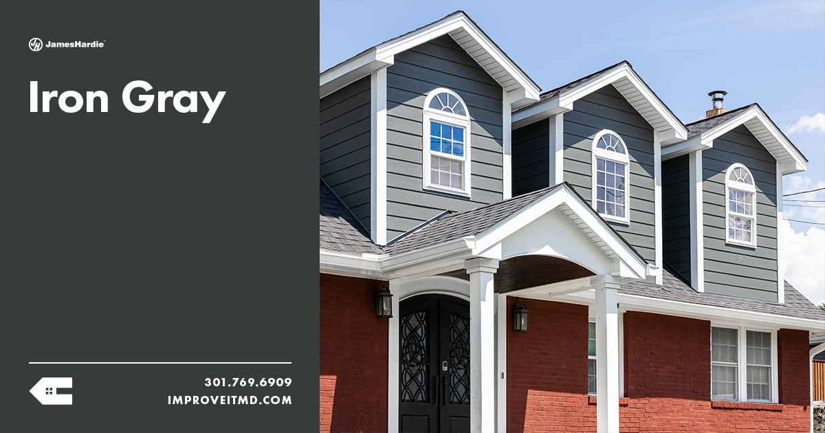 Iron Gray - James Hardie Siding Colors